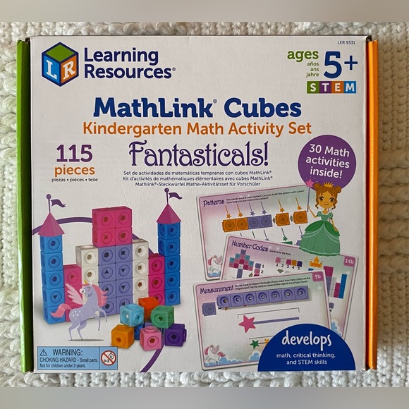 Learning Resources | Toys | Learning Resources Mathlink Cubes Activity ...